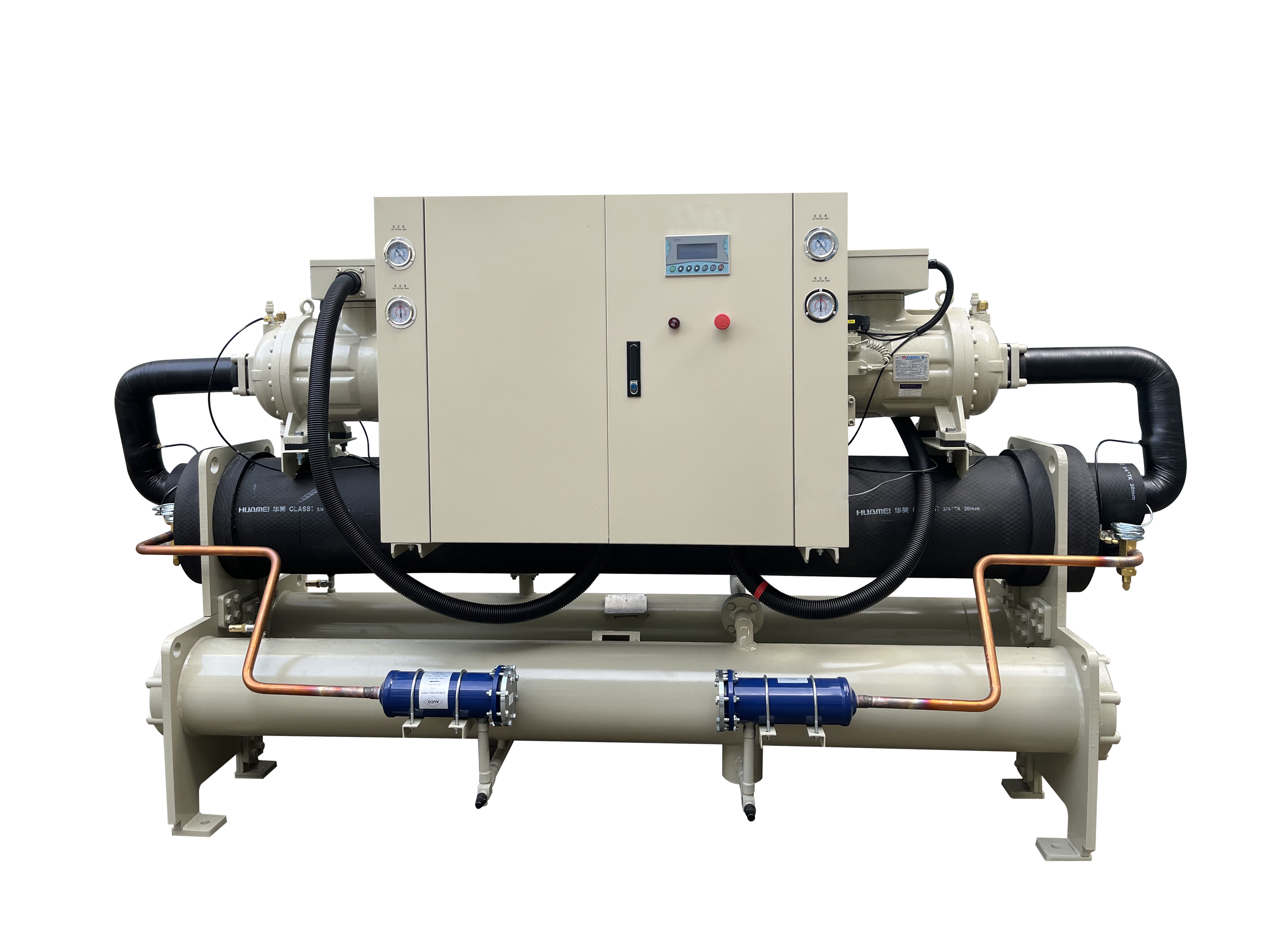 Custom Water-Cooled Screw Chiller 30HP-60HP with Low Noise